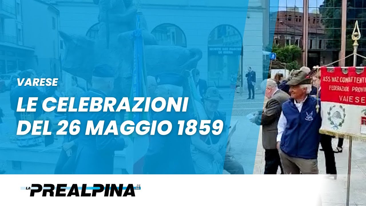 Varese | Le celebrazioni del 26 maggio 1859 - YouTube