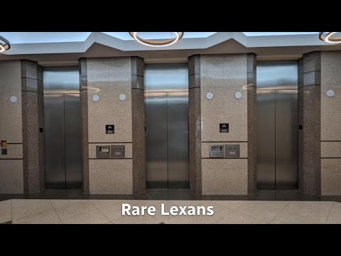 Rare Otis New Lexan traction elevators at International Gateway in ...