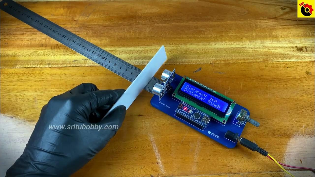 Digital Ruler With Arduino Nano Arduino Arduinoproject Arduinotutorial Youtube