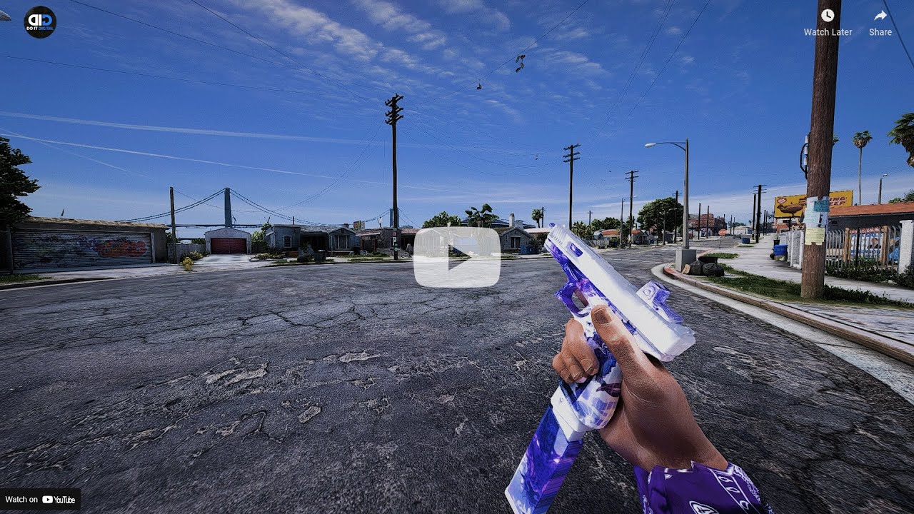 FiveM 1of1 Gun Custom DRAGONG17| Rare FiveM Weapon Mod | Custom Gun ...