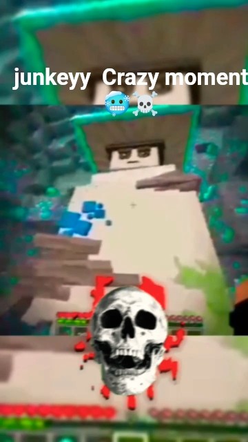 junkeyy⁩ Crazy moment 🥶☠️@junkeyy #junkeyy #minecraft #shorts - YouTube
