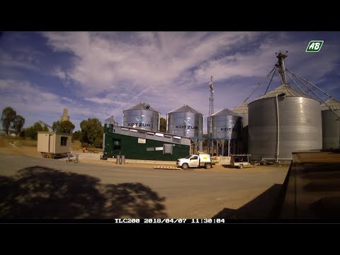 DF30000 Alvan Blanch Grain Drier Installation Timelapse, Kelly Grains ...