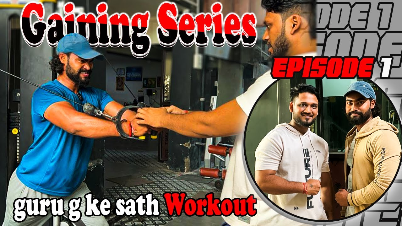 Ab Hoga Come Back 🔥| Guru G ke sath Chest workout | coming soon Divy 2. ...