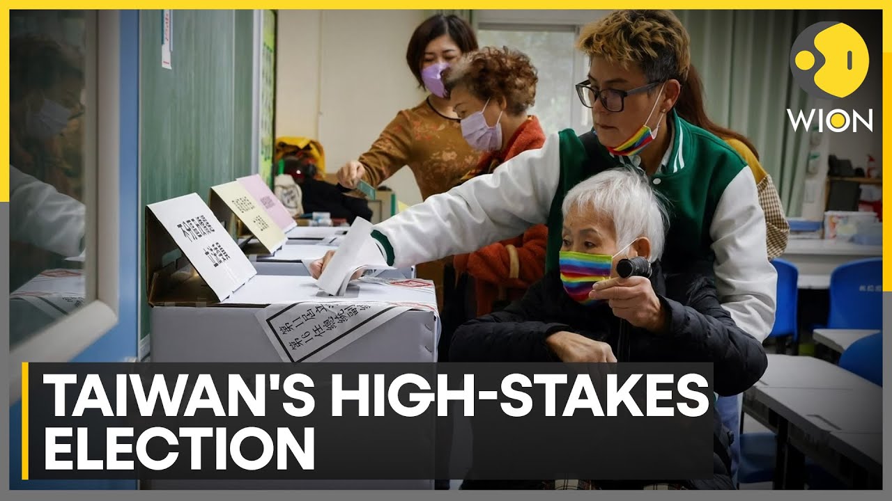 Taiwan Elections 2024: Taiwanese head to ballot booths to pick a new ...