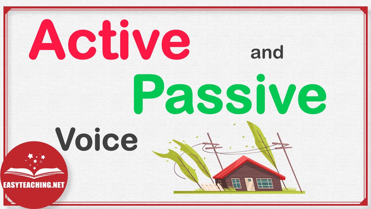 Active and Passive Voice Activity | EasyTeaching - YouTube