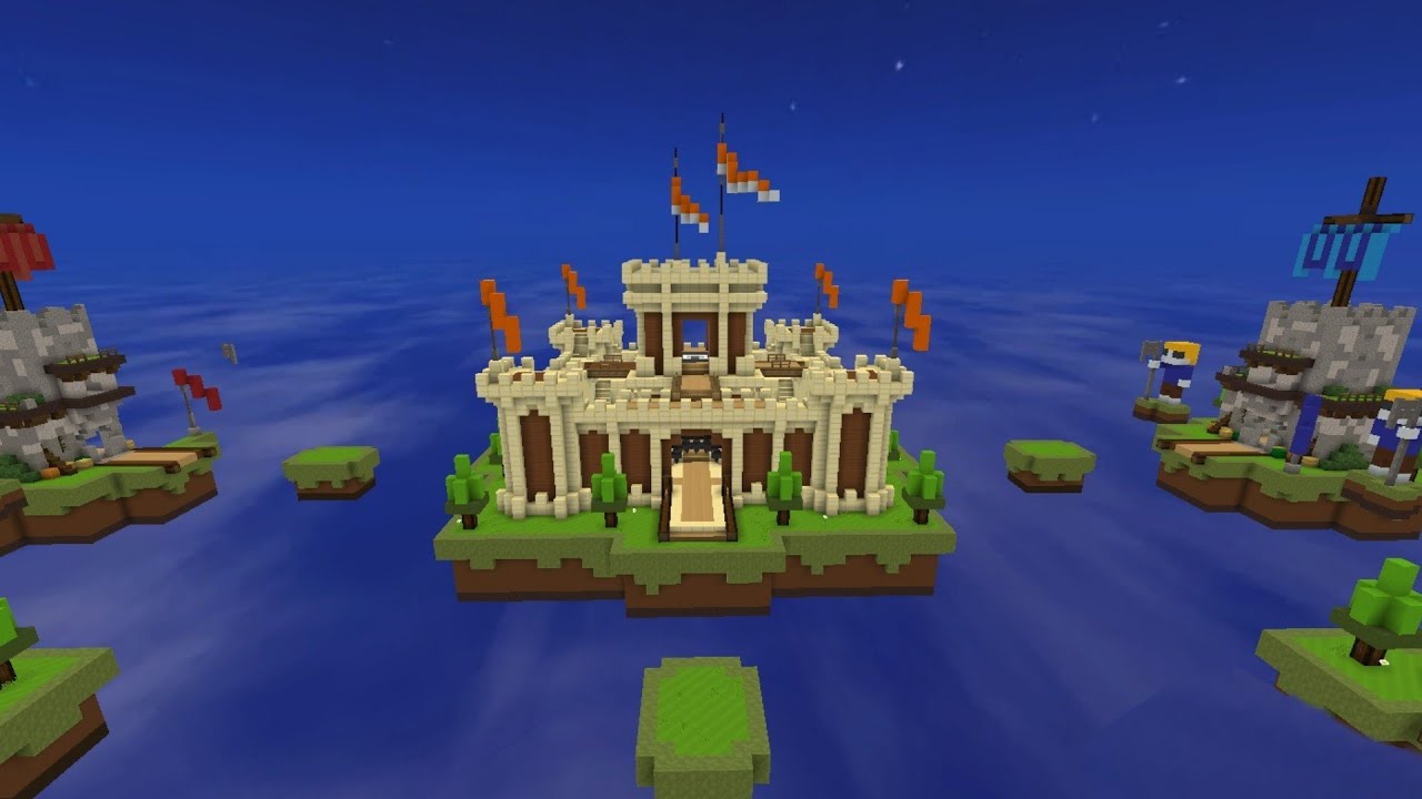 NEW SECRET LEGENDARY CASTLE MAP in Bedwars!! 😎 - (Blockman GO : BedWars ...