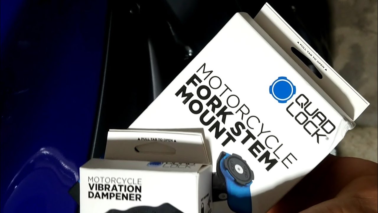 2022 Yamaha R7 Quad-Lock Kit install(Phone holding bracket for ...