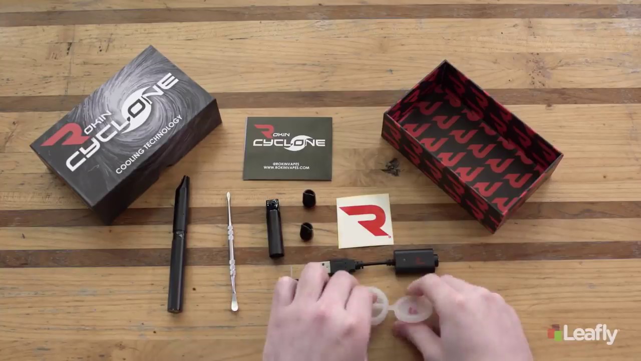 Cyclone Portable Vaporizer by Rokin Leafly Reviews - YouTube