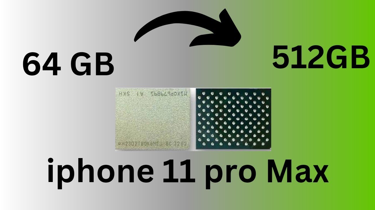 iPhone 11 pro Max storage upgrade 64 to 512 - YouTube