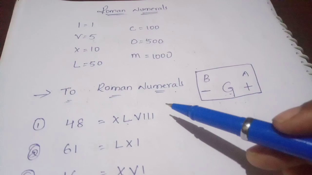Convert In To Roman Numerals And Hindu Arabic Numerals YouTube convert-in-to-roman-numerals-and-hindu-arabic-numerals-youtube