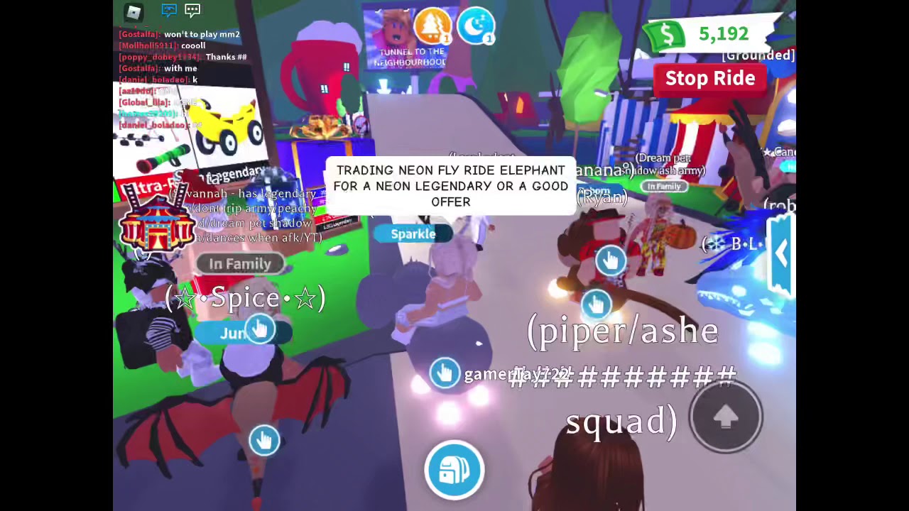 What people trade for a neon fly ride elephant! Hope you enjoy! - YouTube