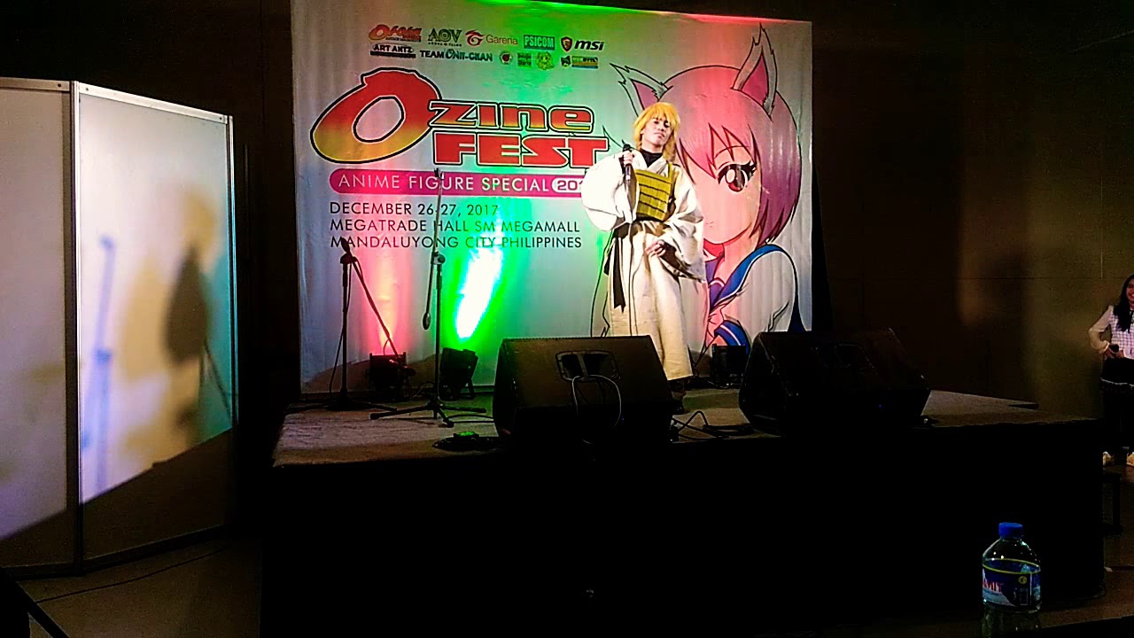 Ozinefest 2017 Anime Singing Contest Day 1: FOR REAL - YouTube