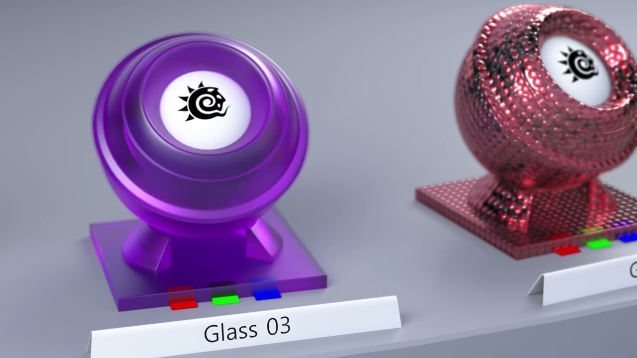 LightWave 3D - Anthony Hall's 10 Free Glass Pre-sets - YouTube