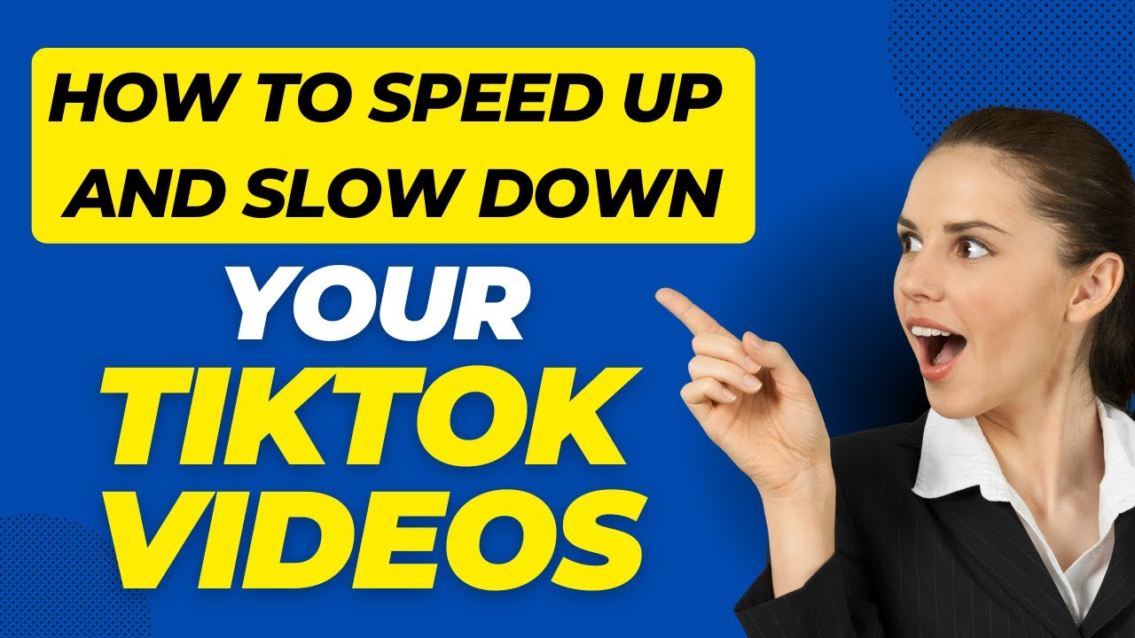 How to Speed Up and Slow Down Your Tiktok Videos (100% Working) - YouTube