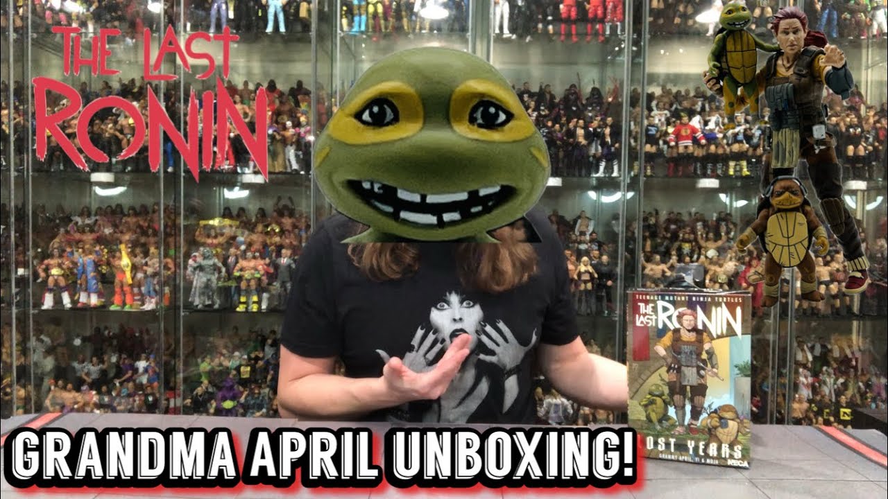 Grandma April O’Neil The Last Ronin TMNT Unboxing & Review! - YouTube