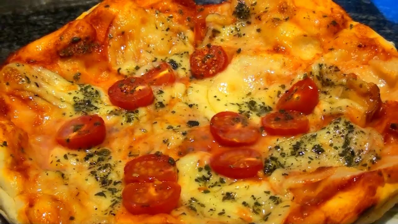 How To Make mozzarella pizza - Homemade pizza recipe - YouTube
