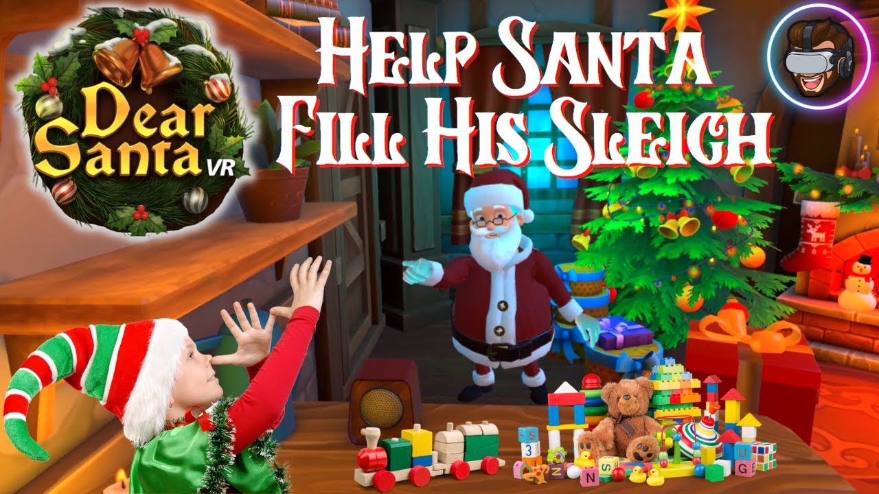 Become Santa's Little Helper In Virtual Reality - YouTube