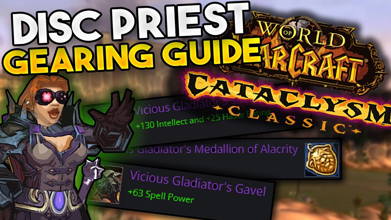 How to spend your conquest points in Cata as Disc Priest - YouTube