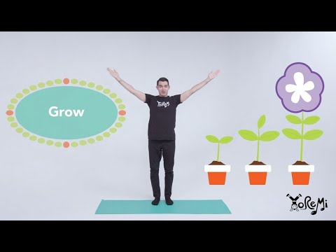 Grow (Chair Pose & Tree Pose) | Kids Yoga, Music and Mindfulness with Yo Re Mi