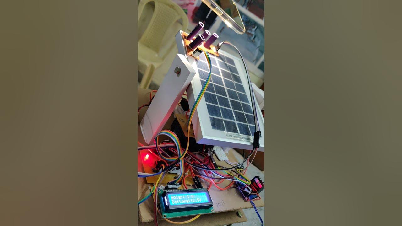Dual Axis Solar tracking using PIC Microcontroller and voltage ...