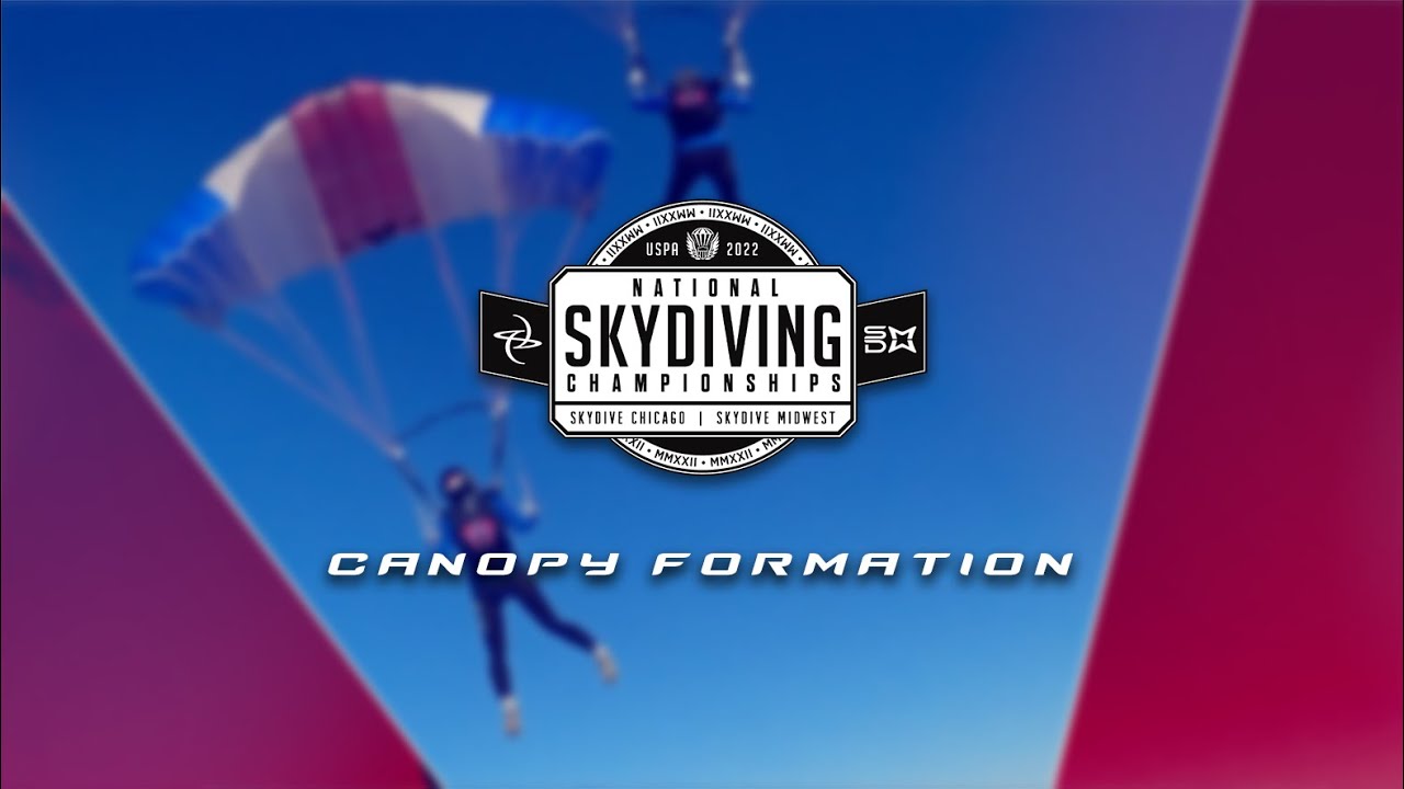 USPA 2022 Nationals Canopy Formation - YouTube