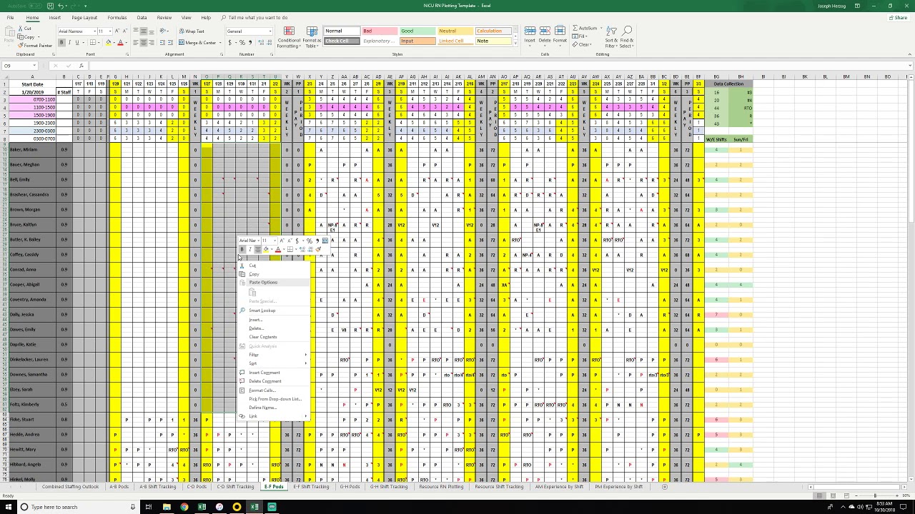 How to "Clear Out" the Last Schedule - YouTube