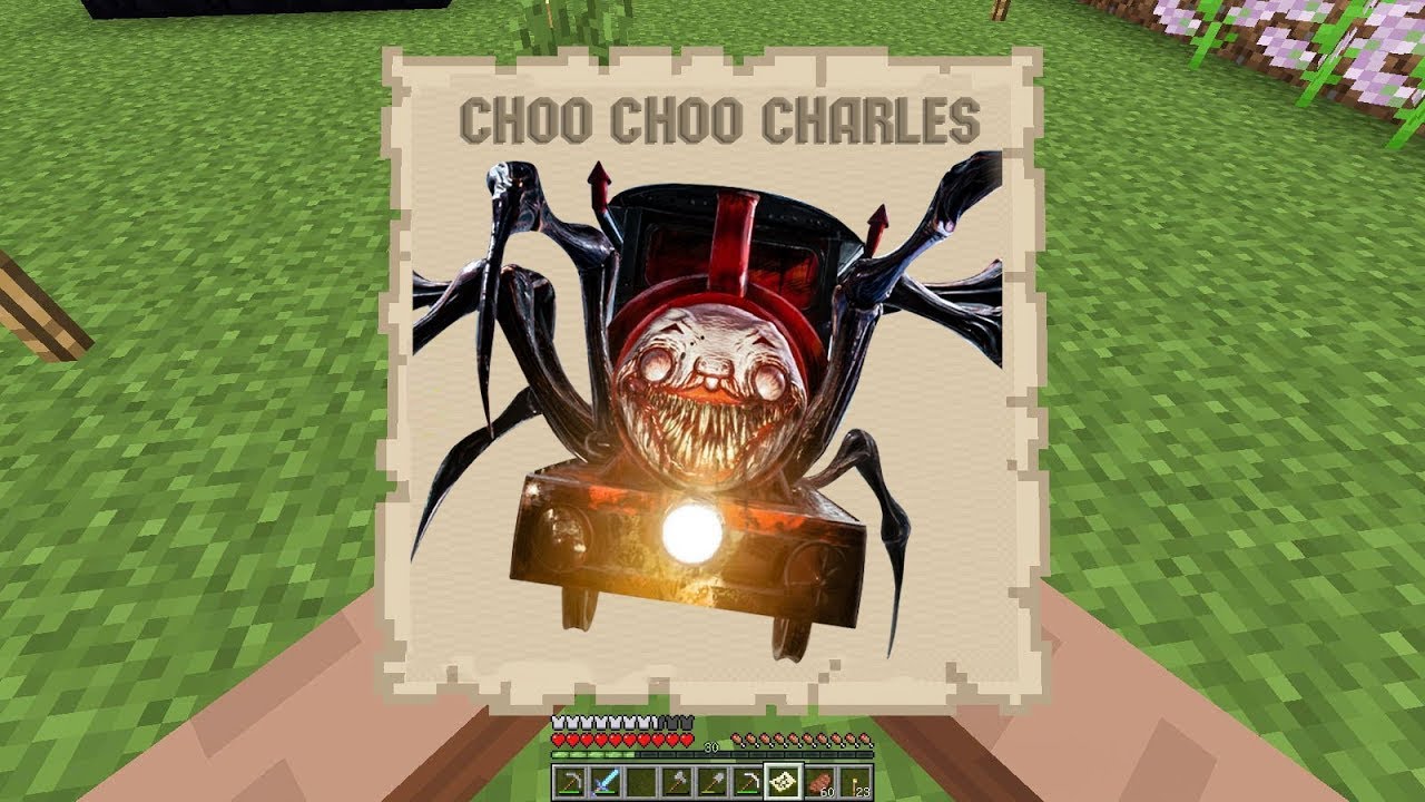 3D Realistic Choo Choo Charles Mod in Minecraft - YouTube