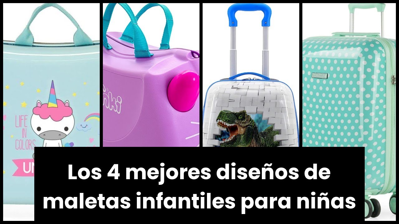 Maleta infantil niña: Los 4 mejores diseños de maletas infantiles para ...