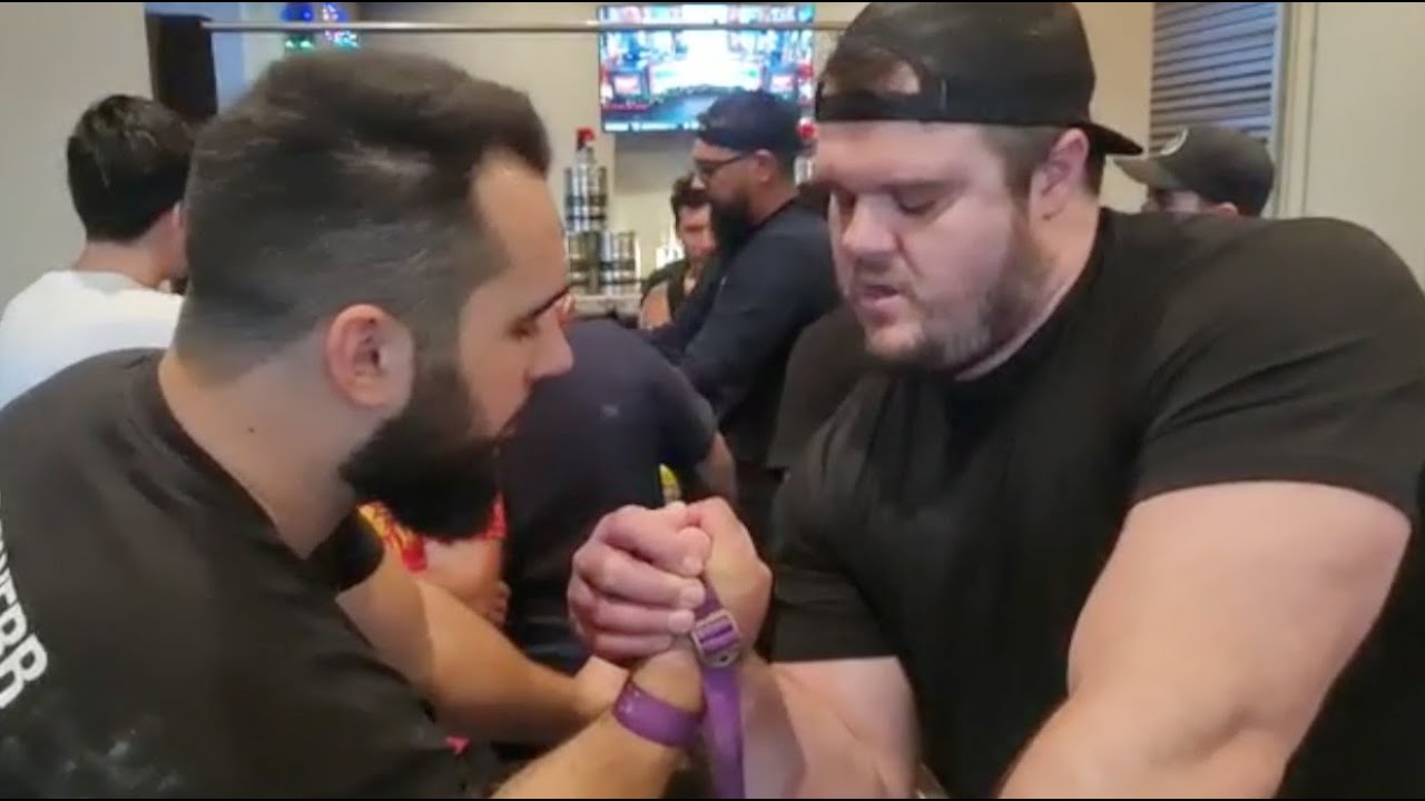 Mario and Lachy Arm Wrestle California | Ft. Derek Smith, Dallas ...