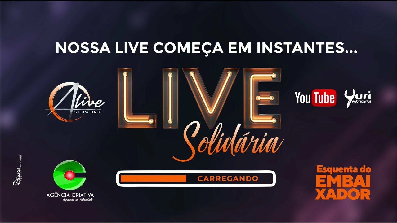 LIVE SOLIDÁRIA - YouTube