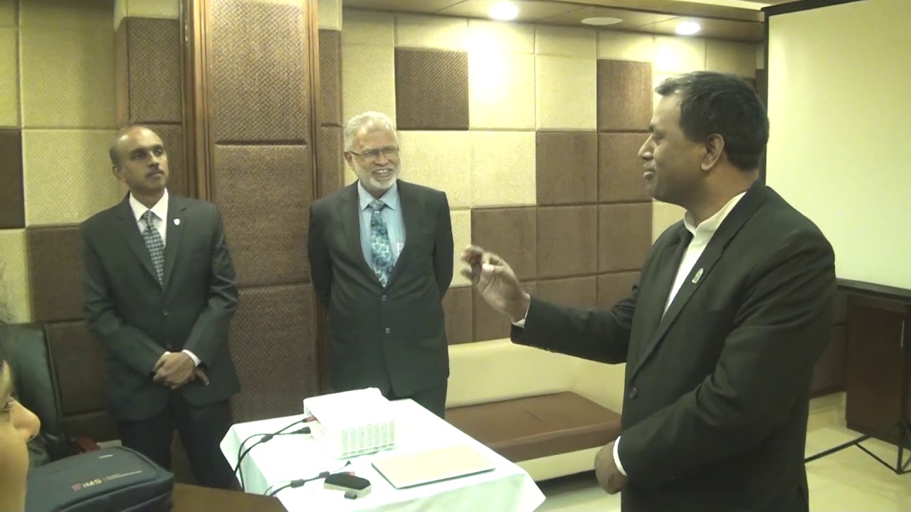 Speech on behalf of the trainees of 2nd BIMS training, Dhaka - YouTube