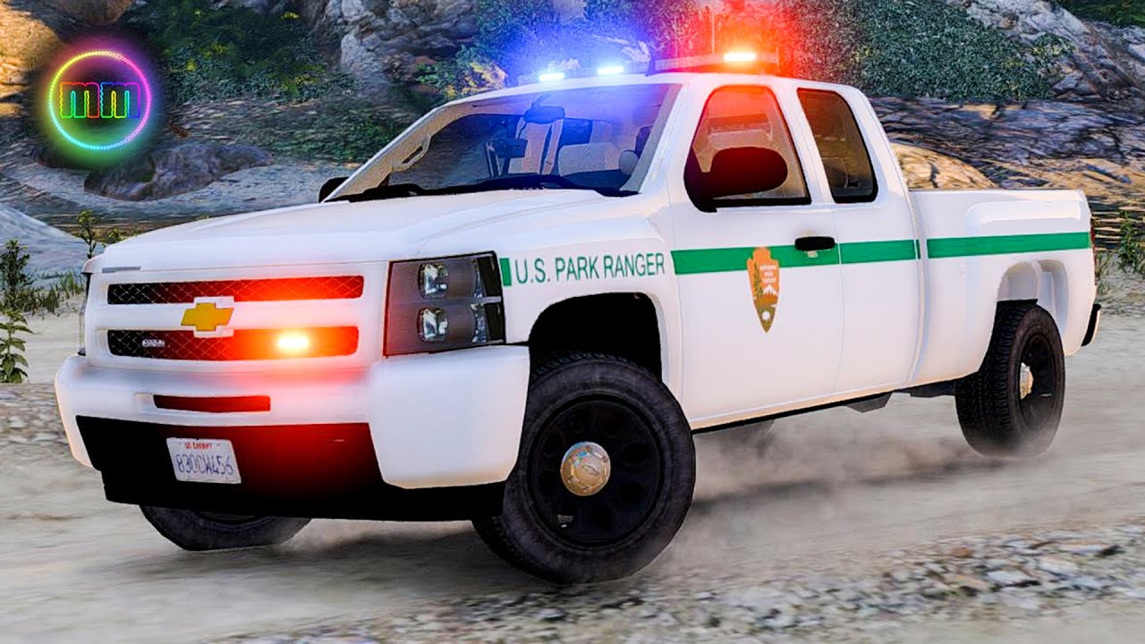 GTA 5 - LSPDFR Park Ranger Patrol - Chevy Silverado! - YouTube