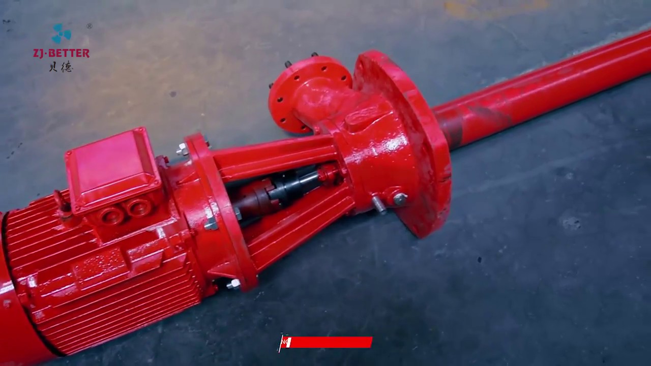 Electric long shaft pump - YouTube