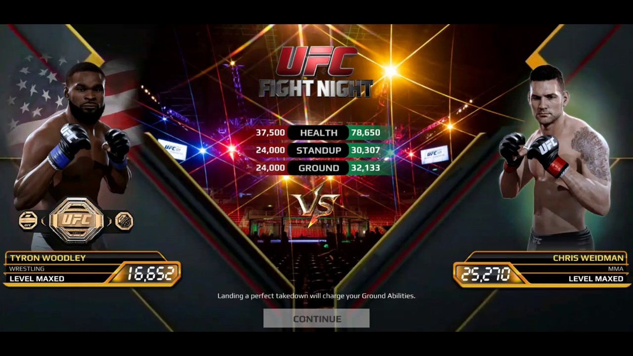 UFC mobile CE Tyron Woodley - YouTube