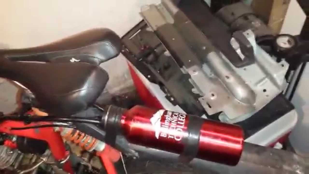 80cc Home made induction system for motorized bike cheep and effective ...