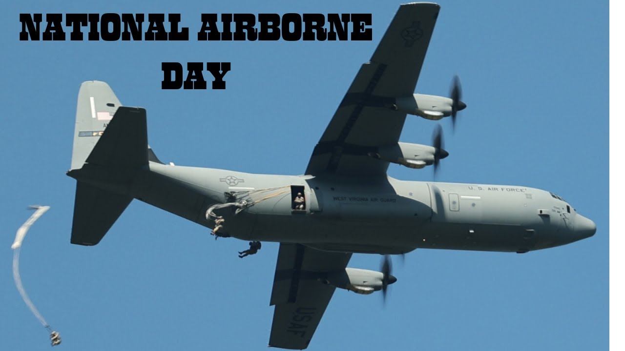 National Airborne Day Fort Benning, Ga. (Fryar Dropzone) - YouTube