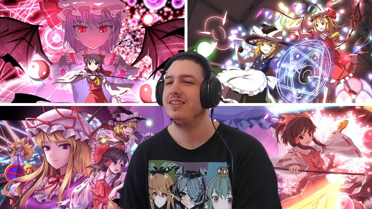 Touhou Project/東方Project minusT 3D Animation Reaction Stream (Reimu vs ...