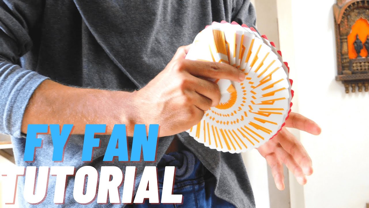 Fy Fan Tutorial | Cardistry Tutorial | ( Intermediate) - YouTube