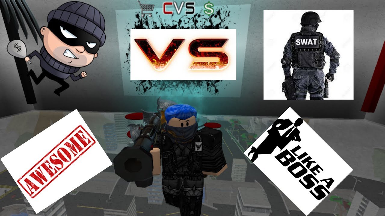 Playing Criminal Vs Swat (Being Boss) - YouTube