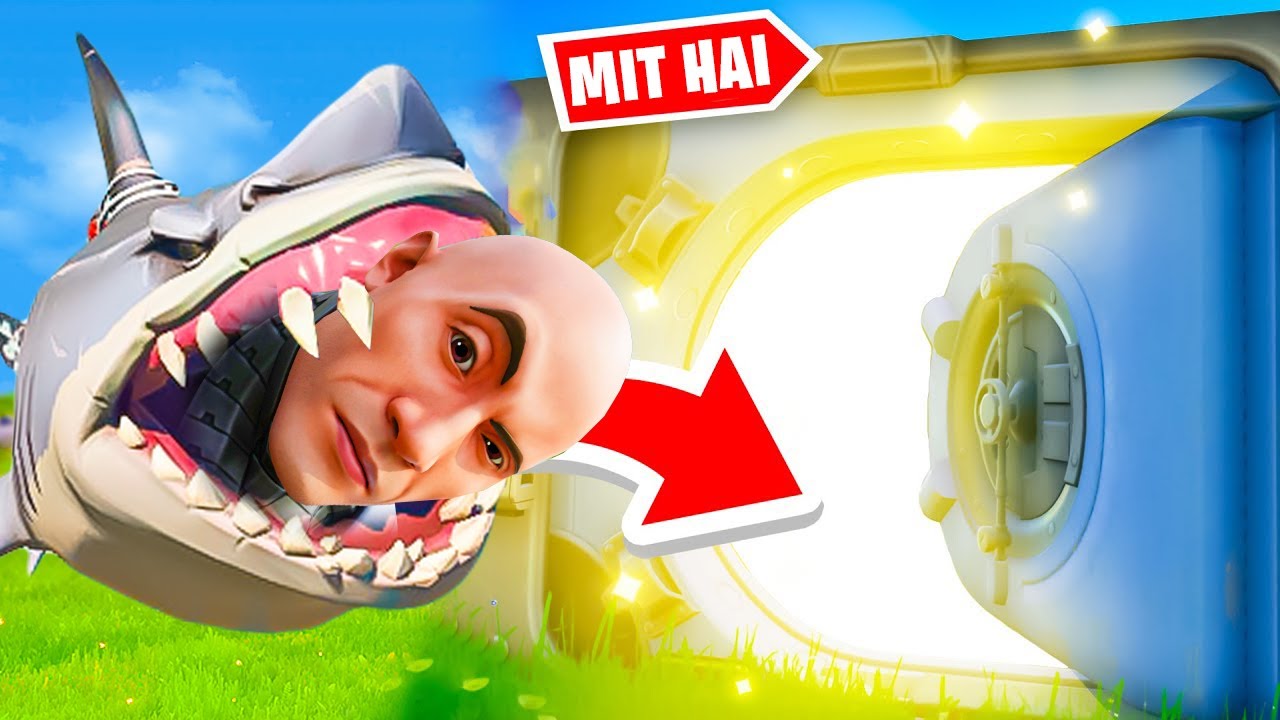 Mit HAI den TRESOR ÖFFNEN in Chapter 3 🤣 | Fortnite Mythen Stream ...