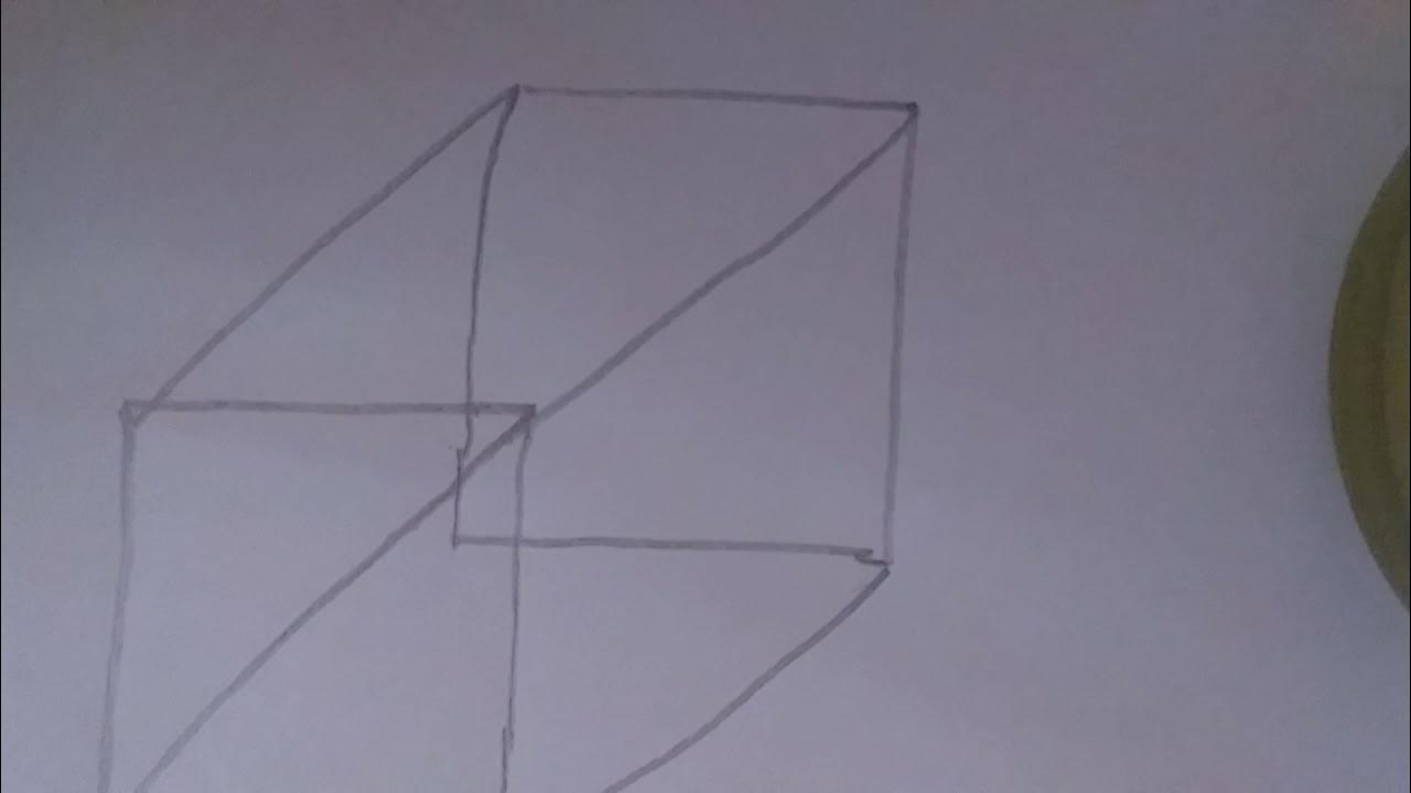 como hacer un cuadrado 3D - YouTube