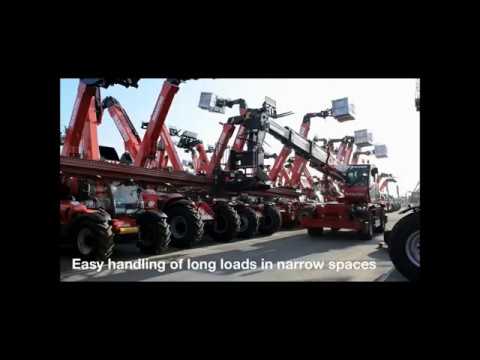 Manitou New 4T 360° Rotating Fork Carriage, by Romastor - YouTube