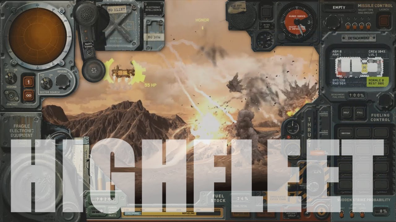 An action/strategy game with actual strategy - HighFleet (2021) - YouTube