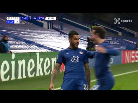 Champions League 17.03.2021 / Goal Emerson against Atlético Madrid