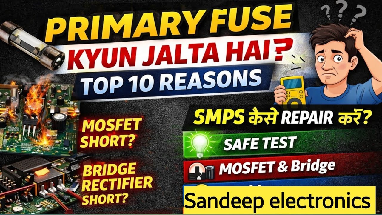 {26} SMPS Short Circuit Protection क्या है? | Short Circuit के क्या ...