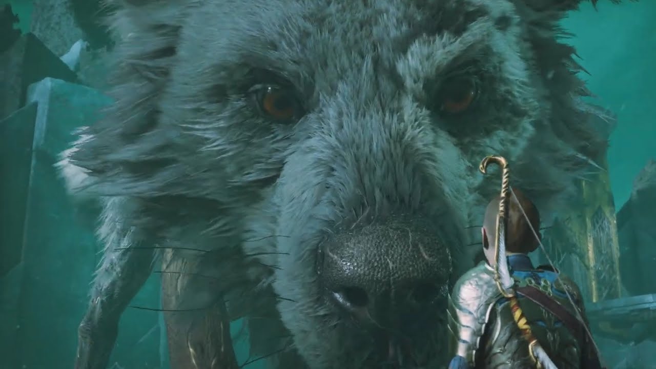 4K God of War Ragnarök- Kratos & Loki vs. Garm – Fenrir Returns & An ...
