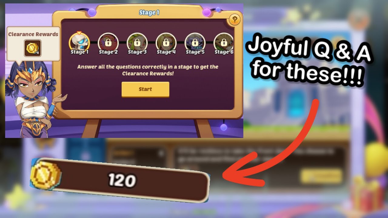 Joyful Q & A event ANSWERS !!! 😃😃😃 | Idle Heroes - YouTube