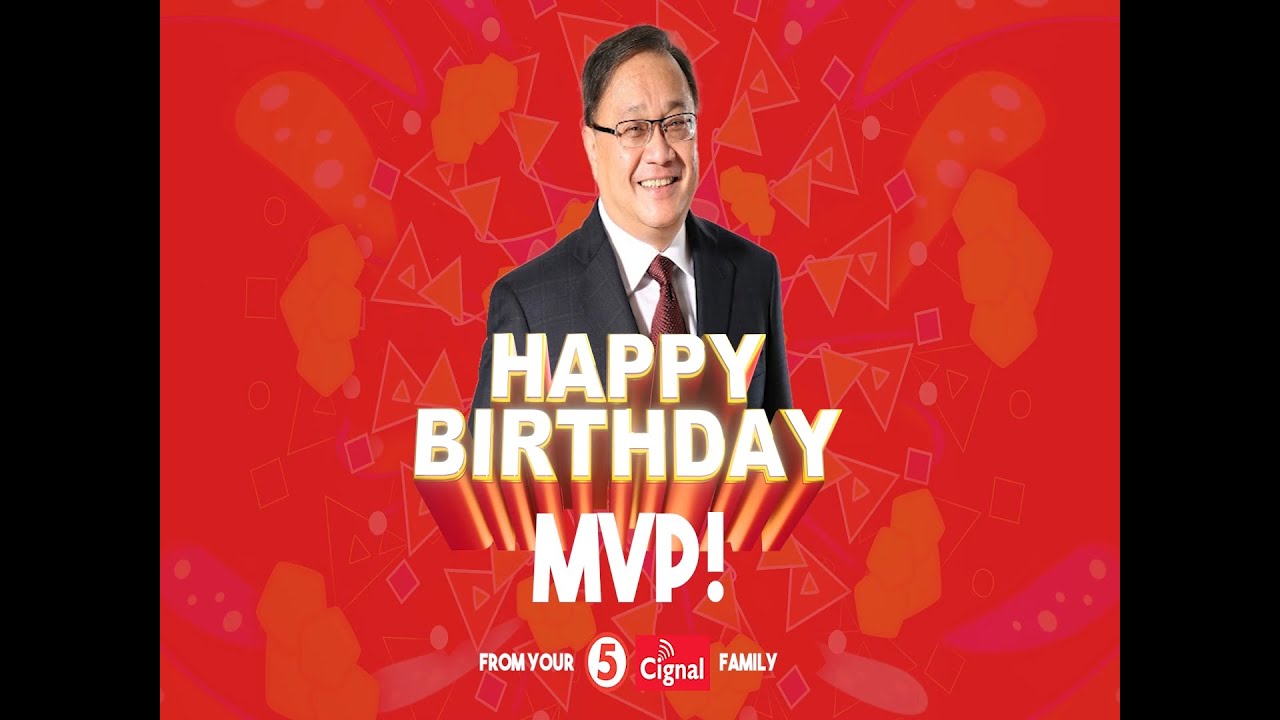 Happy Birthday, MVP - YouTube