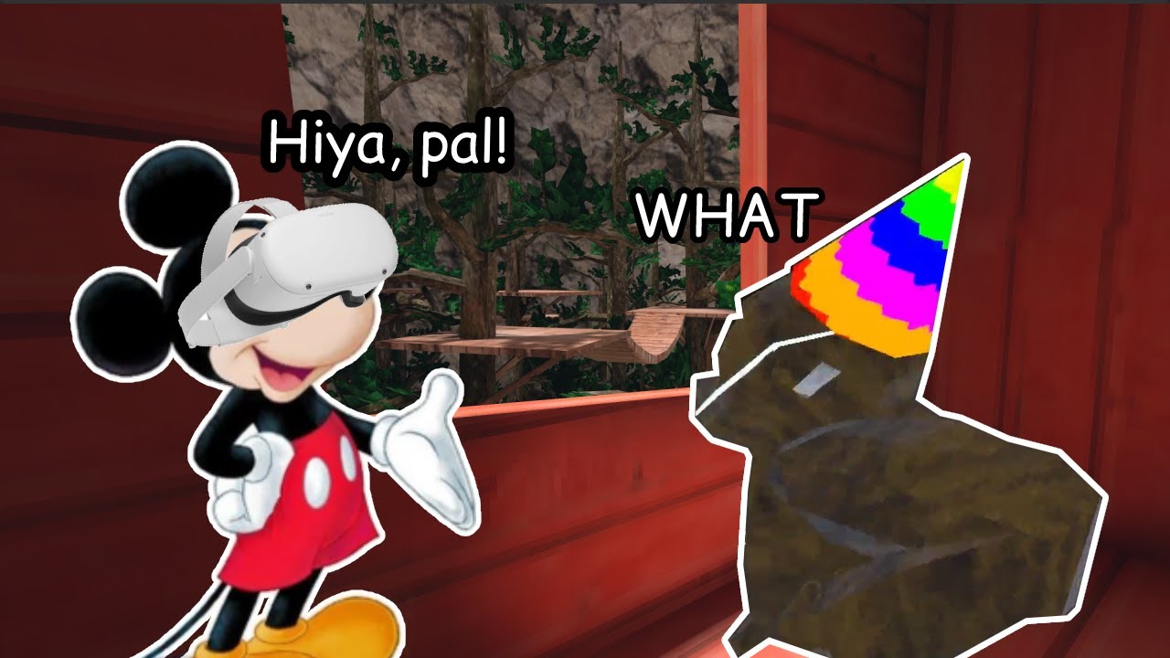 Trolling as MICKEY MOUSE in Gorilla Tag! - YouTube