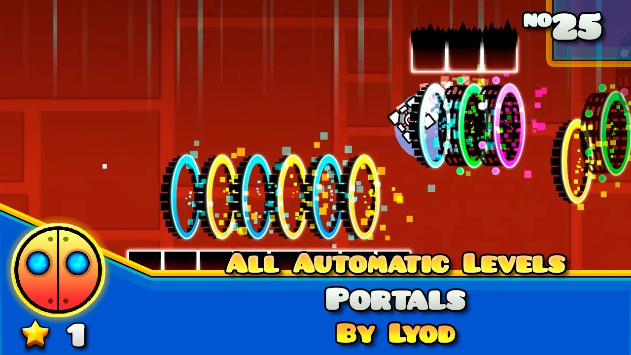 Geometry Dash - "Portals" By - 100% | GDP: Automatic Levels (#25) | BMG ...